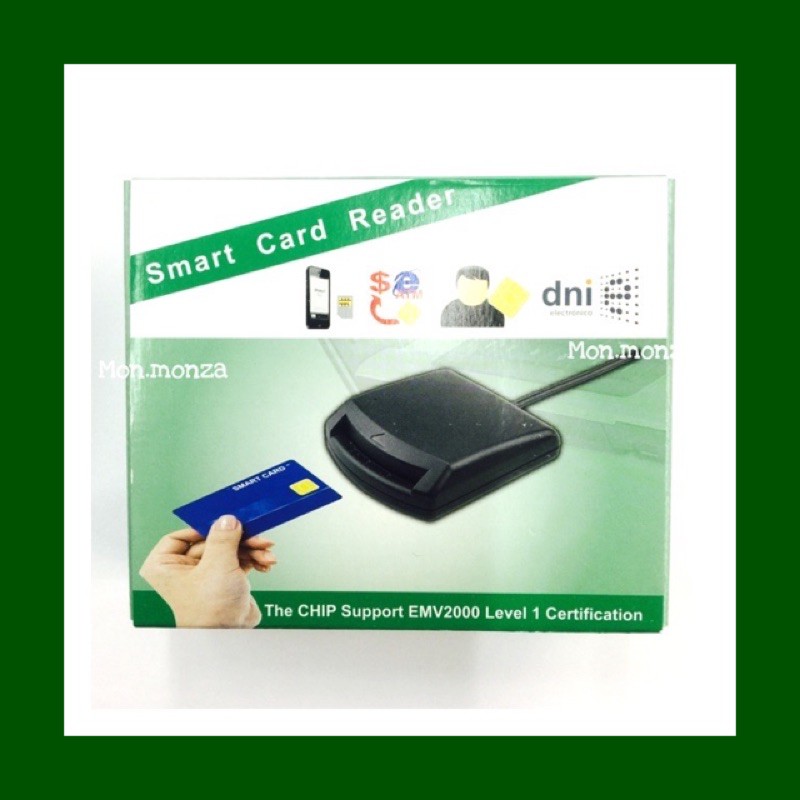 เครื่องอ่านบัตร | smart card reader | Shopee Thailand