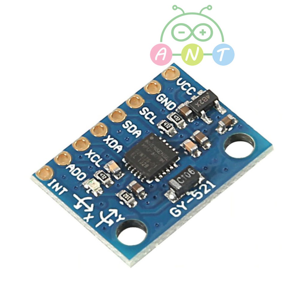 พร้อมส่ง - GY 521 MPU 6050 Module 6 Axis Accelerometer + Gyro Sensor ...