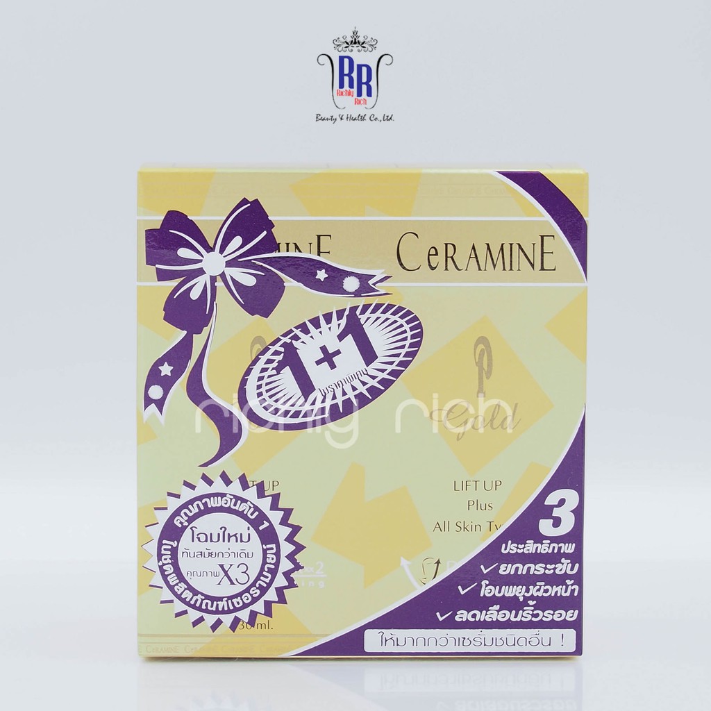 แท้|ส่งไว????Ceramine Gold Double Lift เซรั่ม เข้มข้น ดับเบิ้ลลิฟท์ ยก ...