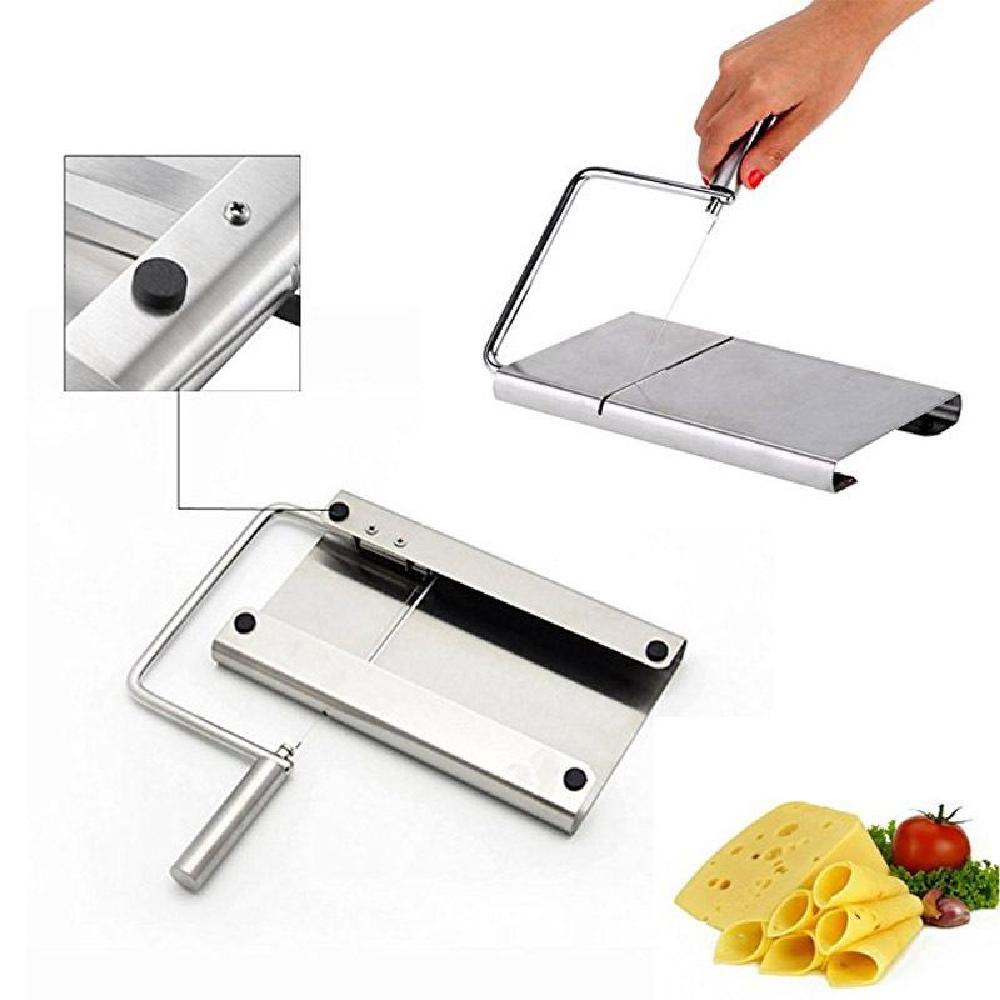 Cheese Butter Slicer Cutter Boards Stainless Steel Wire Cutting Knives ...