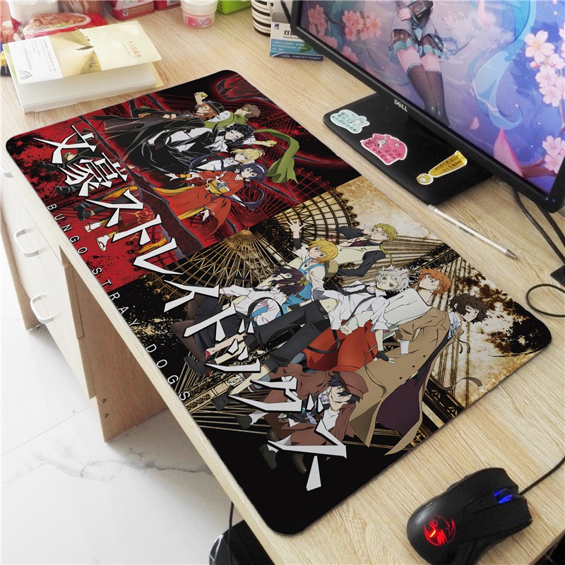 Osamu Dazai Central Plains Nakaya Oversized Table Mat Keyboard Mat ...