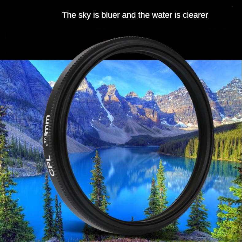 Ultra thin CPL 37mm Cell Phone Polarized Lens The Reflective Nd Filter ...