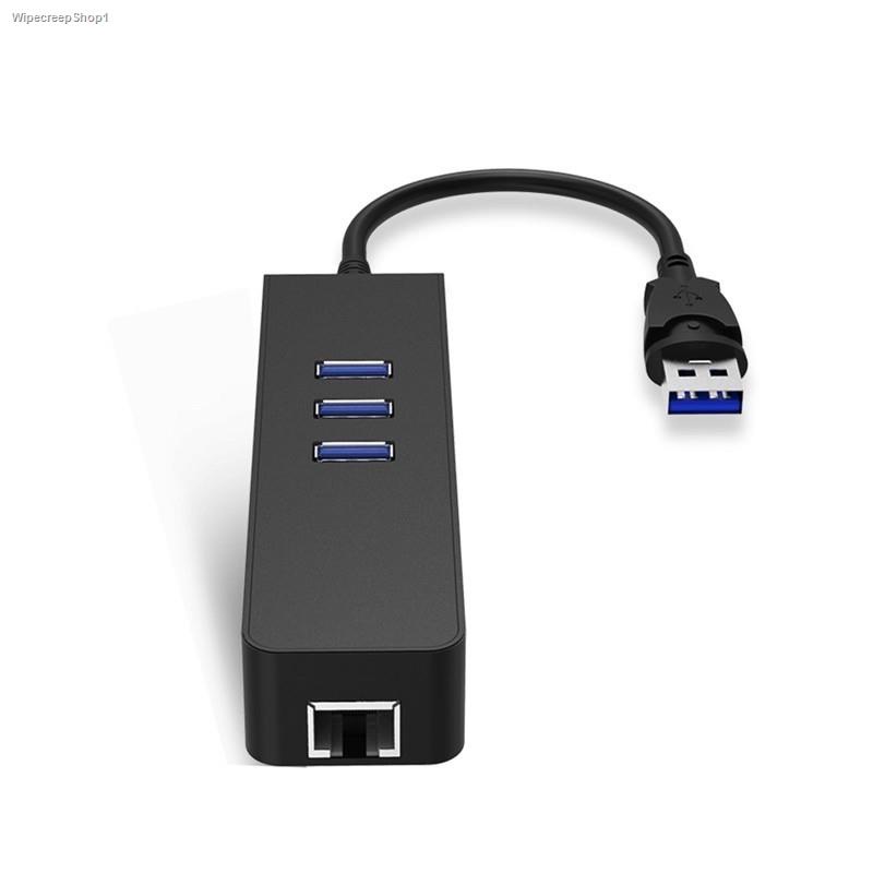 3 Ports USB 3.0 Gigabit Ethernet Lan RJ45 Network Adapter Hub to ...