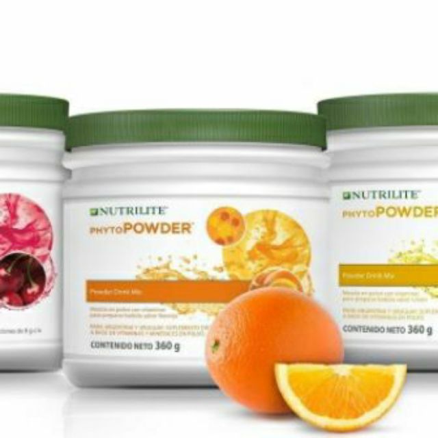 NUTTRILITE Phyto Powder Electrolyte Orange,Cherry,Lemon ไฟโตพาวเดอร์ ...