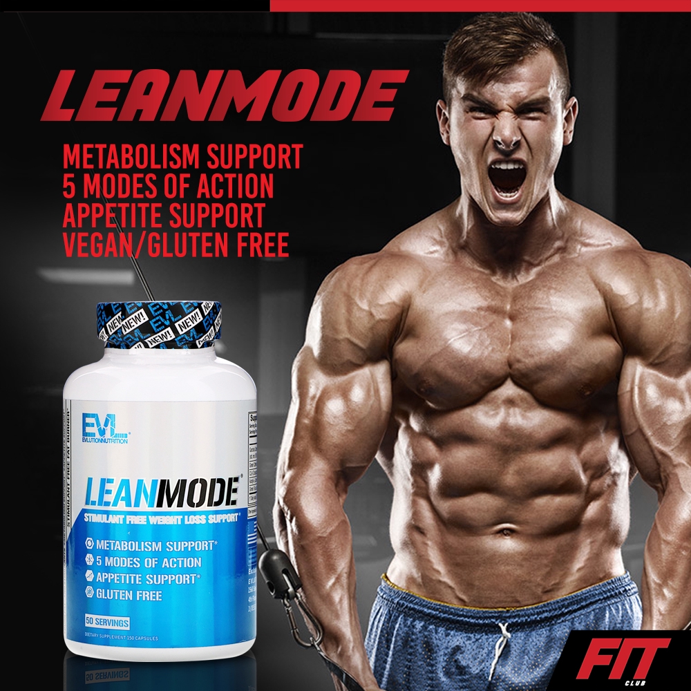 (ของแท้ พร้อมส่ง) EVLution Nutrition LeanMode 150 Veggie Capsules ...