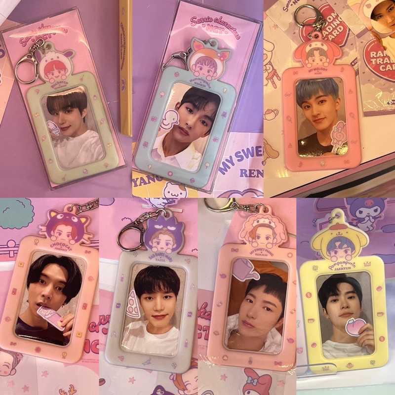 [เปิดพรี 2nd] NCT x SANRIO รอบพรีเว็บ photo card holder key ring ...