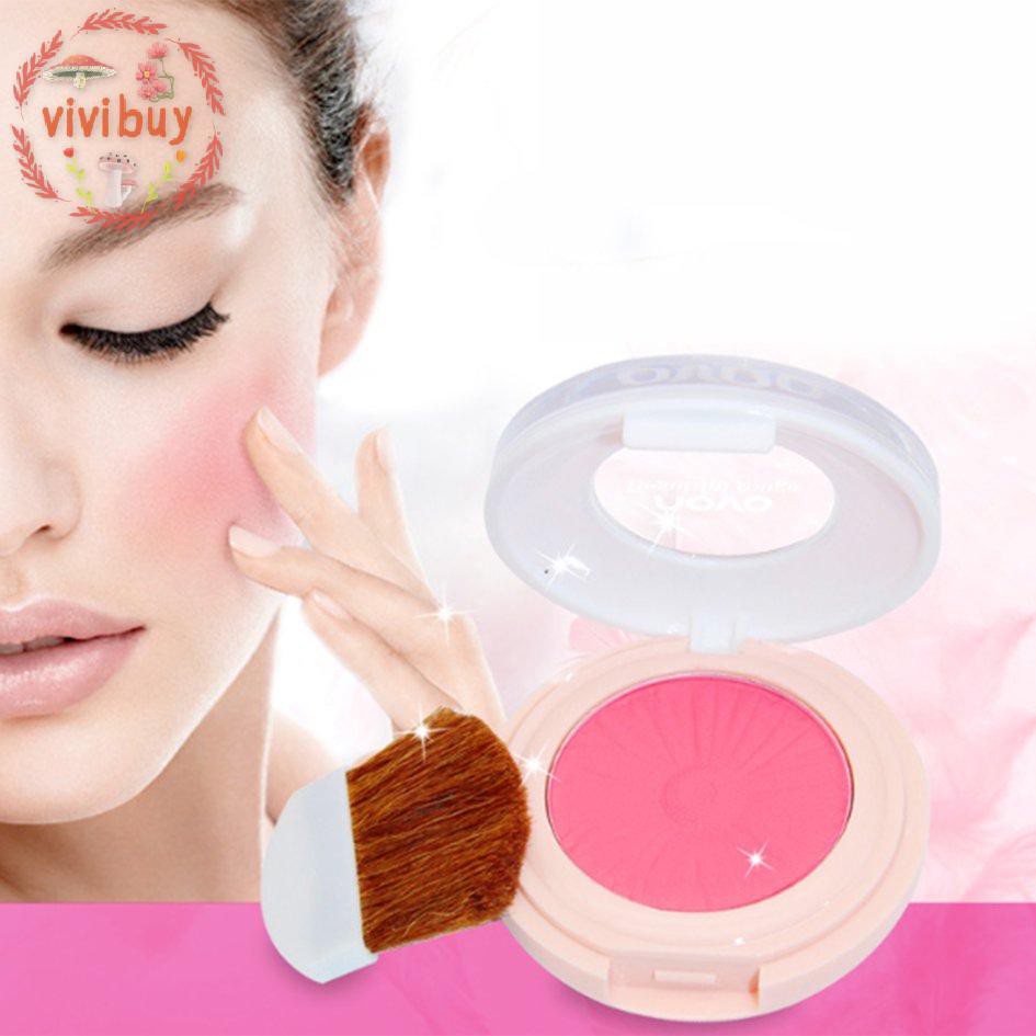 Cod เครื่องสําอางบลัชออนบลัชออนแบบผงสีต่างกันเครื่องสําอาง Vivibuy Th