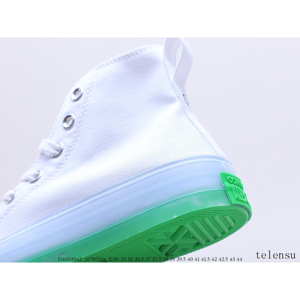 Converse Chuck Taylor All Star Cx Jelly รองเท้าผ้าใบลําลองสีโปร่งใส ...