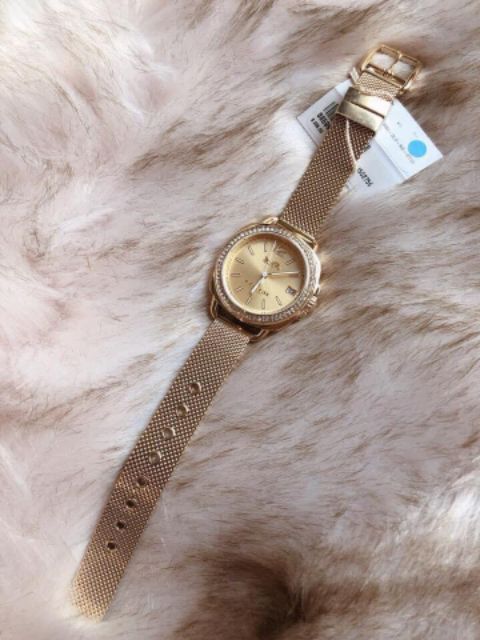 นาฬากา coach แท้ ????% ตัวเรือนสแตนเลสสีทอง - karnklao_p - ThaiPick