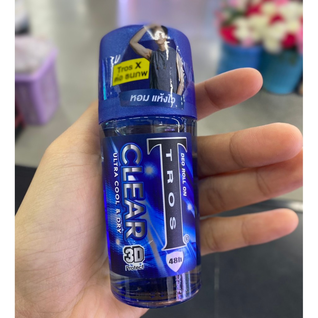TROS Deo Roll On (45 ml) ทรอส ดีโอ โรลออน สูตรเย็นสดชื่น มี 2 สูตร - cosbeautystore - ThaiPick