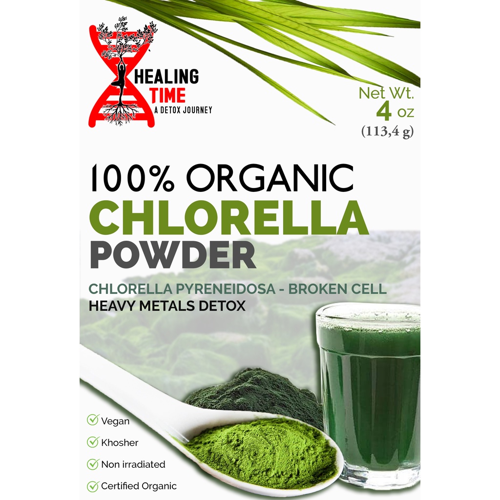 Chlorella Pyrenoidosa Powder " Most powerful Heavy metal detox Binder " Graphene & radiation ...