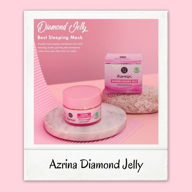 หน้ากากนอนประดับเพชร Azrinabeauty | Shopee Thailand