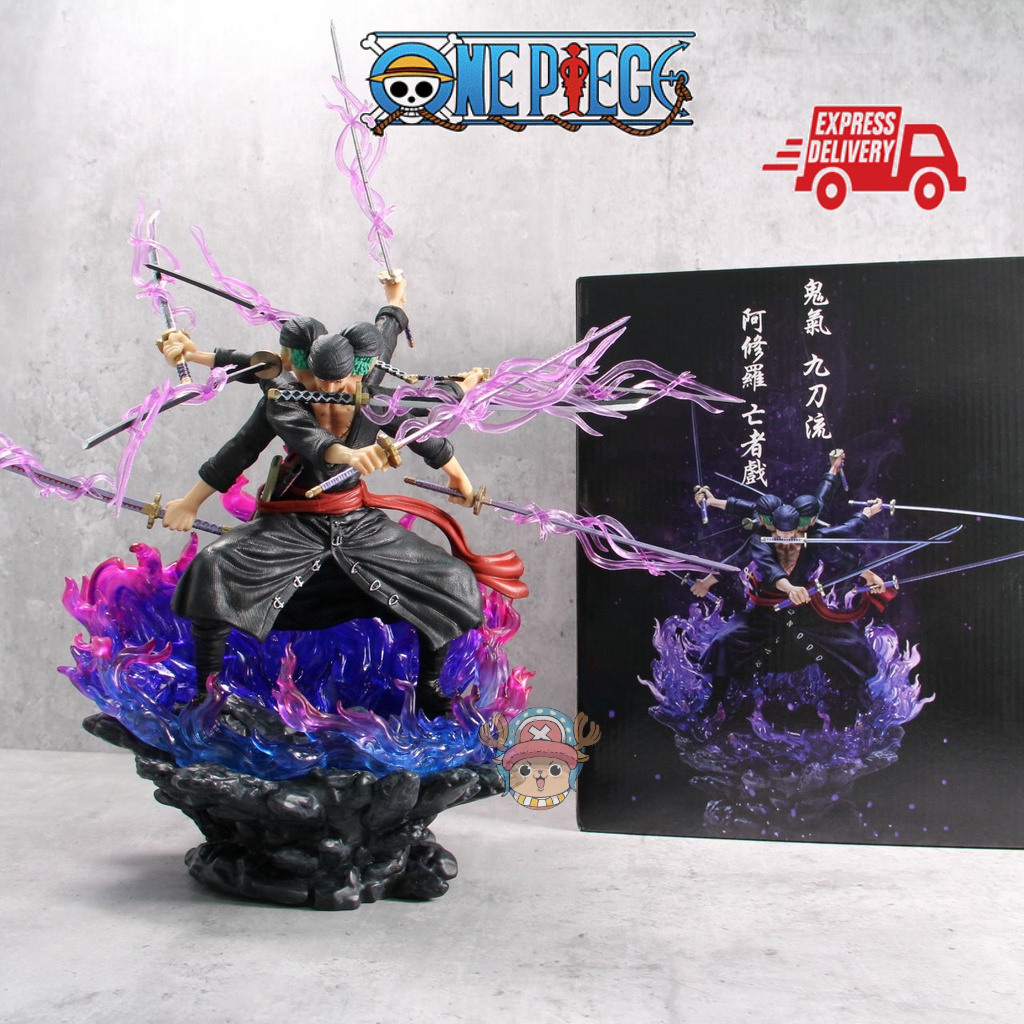 วันพีซ โซโล โมเดล โมเดลฟิกเกอร์ Ghost Island Asura Nine Swords Zoro One ...