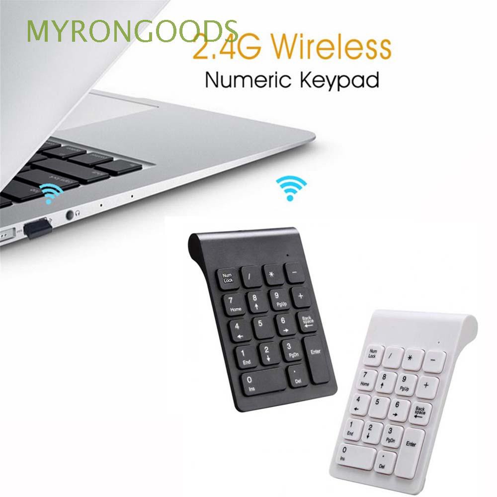 diy卍Portable 2.4G Wireless Keyboard 18 Keys Mini Numeric Keypad For ...