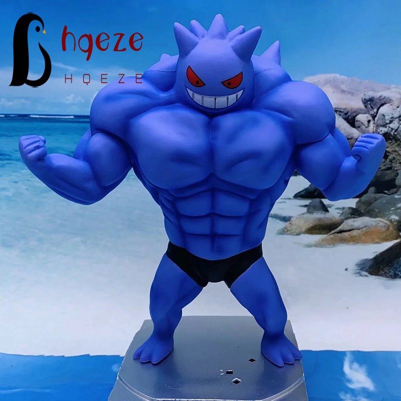 ราคาถูก Gym Bros Swole Pocket Monsters Figurine Desktop Ornament Action ...