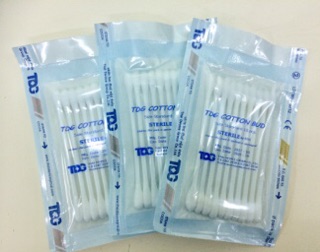 สำลีก้าน ปลอดเชื้อ Cotton Bud Sterile 5 ซอง | Shopee Thailand