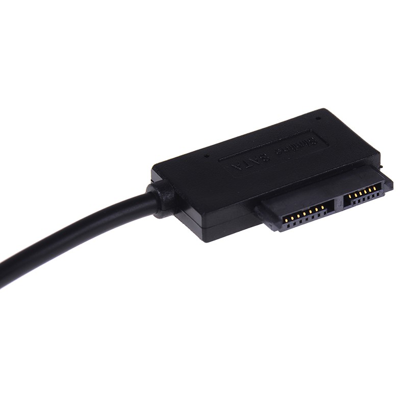 louisfashion USB TO 7 6 13pin Slim SATA IDE CD DVD ROM Optical Drive ...