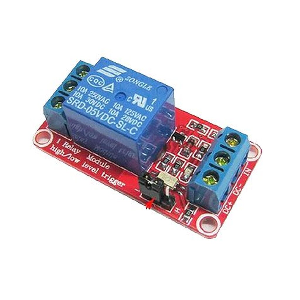 1 Channel Relay module With Opto Isolation High and Low Trigger 5V รี ...