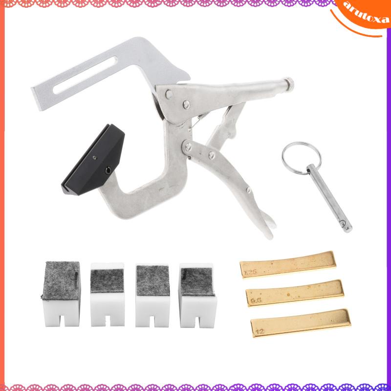 Fret Press Tool for Guitar and Bass with fret press insert Electric Guitar Repair Tool - arutoxa ...