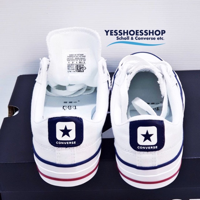 สินค้าพร้อมส่ง รุ่นConverse Star Player 144148 รองเท้าผ้าใบคอนเวิรส์วัน ...