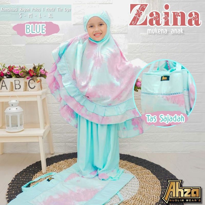 Mukena Zaina Ori Ahza Mukena โคมไฟเรยอนสําหรับเด็กใส่สบาย - griyaummusa ...