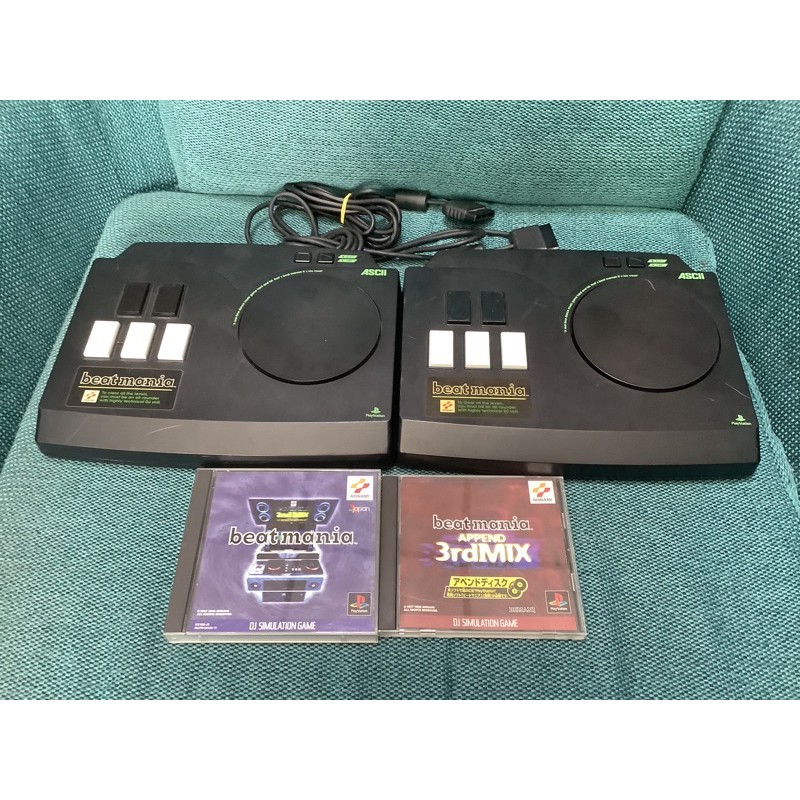 PS1 ASCII beatmania Controller บีท มาเนีย ดีเจ จอย เพลย์ 1 Beat Mania ...