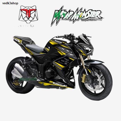 พร้อมส่งสติ๊กเกอร์แต่งลายรถ Kawasaki Ninja 250 300 รอบคัน ลาย ZX-3R ...