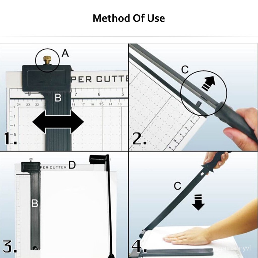 【Local Seller】Quality A4 Paper Card Document Steel Cutter Trimmer ...