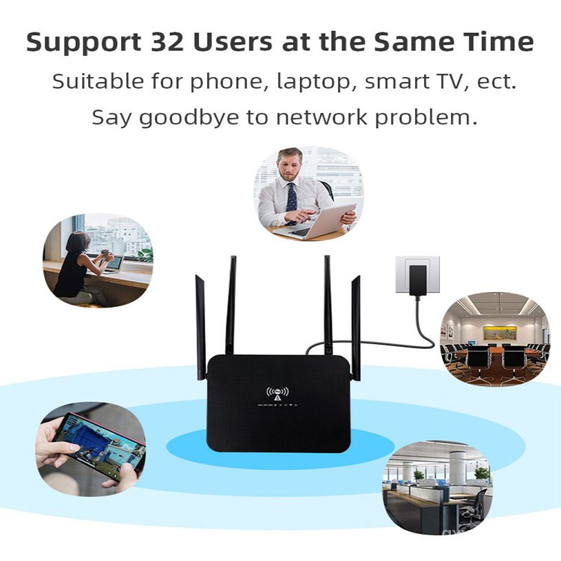 【ใหม่Hot สุดๆ】ขายดี 4G LTE Wifi Router Cpe Mobile Hotspot FDD TDD With ...
