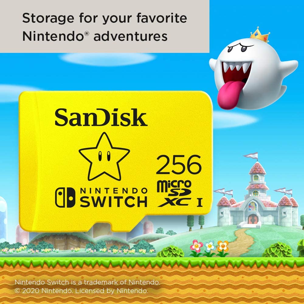 Sandisk การ์ดหน่วยความจํา Micro SD 128GB Nintendo Switch พร้อมเกม ...