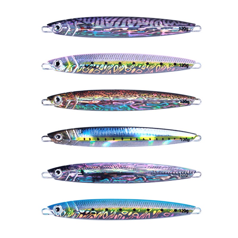 40g Saltwater Metal Jig Lure Jigpara Slow Live Bait Live Saba Wflderby Fishing Shore Jigs ...
