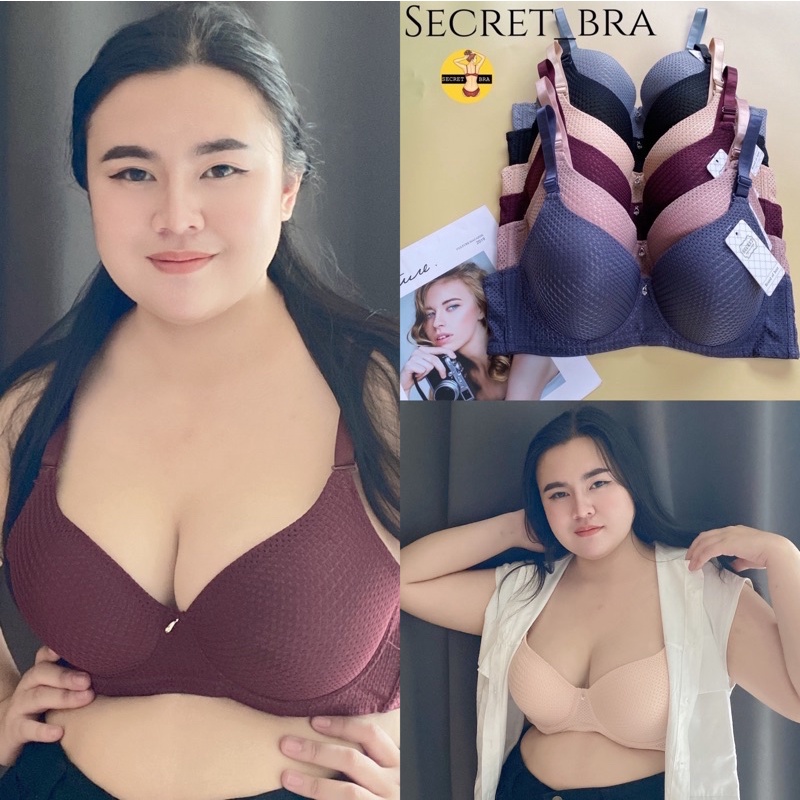 เสื้อในไซร้ใหญ่ มีโครง ทรงเต็มเต้าเรียบผ้ารู เก็บทรงเก็บเนื้อ ฟองบาง36-44 (1932) - secret.love ...