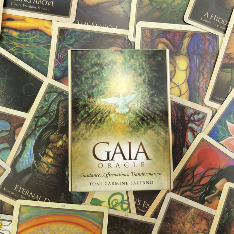 Gaia Oracle Cards 45-Card Deck Tarot English Version Party Board Game ...