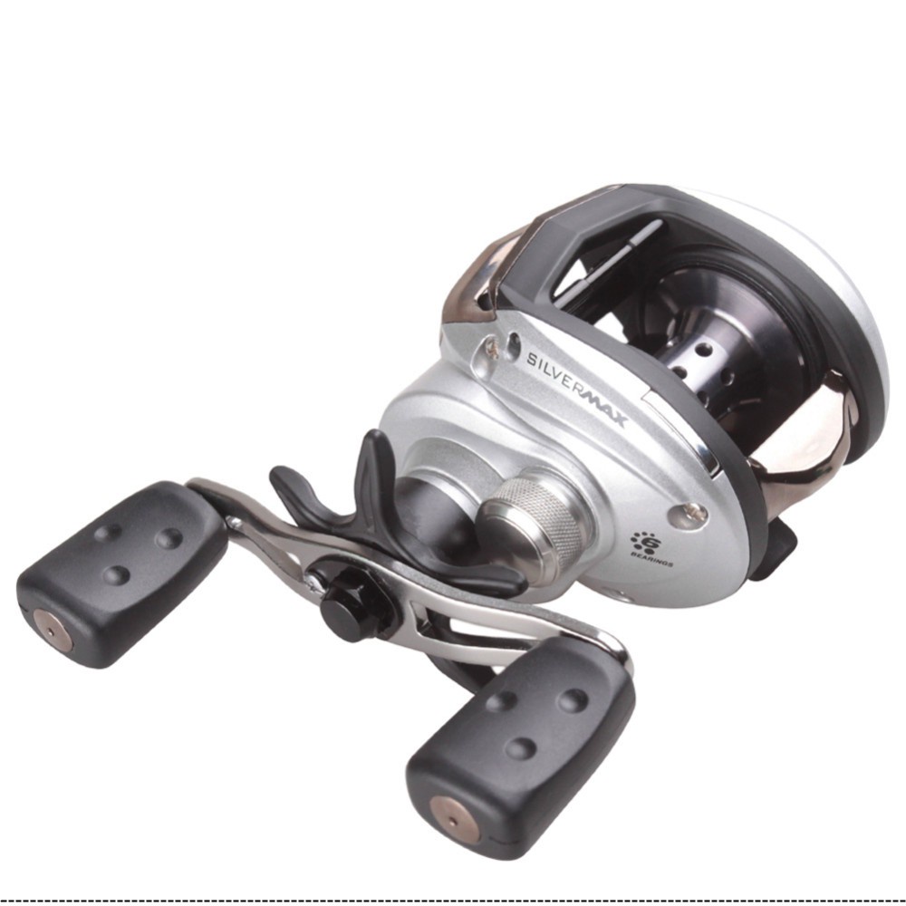 Abu Garcia BLACK MAX3 BMAX3 Baitcasting Fishing Reels 4+1BB Gear Ratio 6.4:1 Max Drag 8kg Reel ...