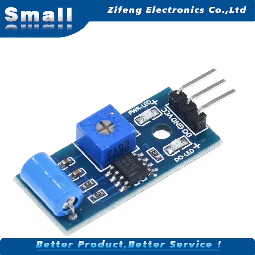 SENSOR โมดูลเซนเซอร์ตรวจจับการสั่นสะเทือน Sw - 420 สําหรับ Arduino ...