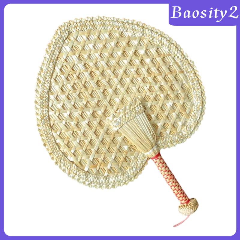 Woven Straw Hand Fan Handheld Decorative Fans for Outdoor Home ...