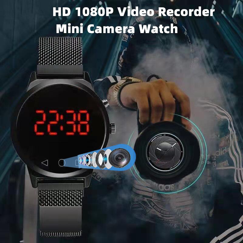 Luxury High Quality 1080P Mini Camera Smart Watch Motion Detection ...