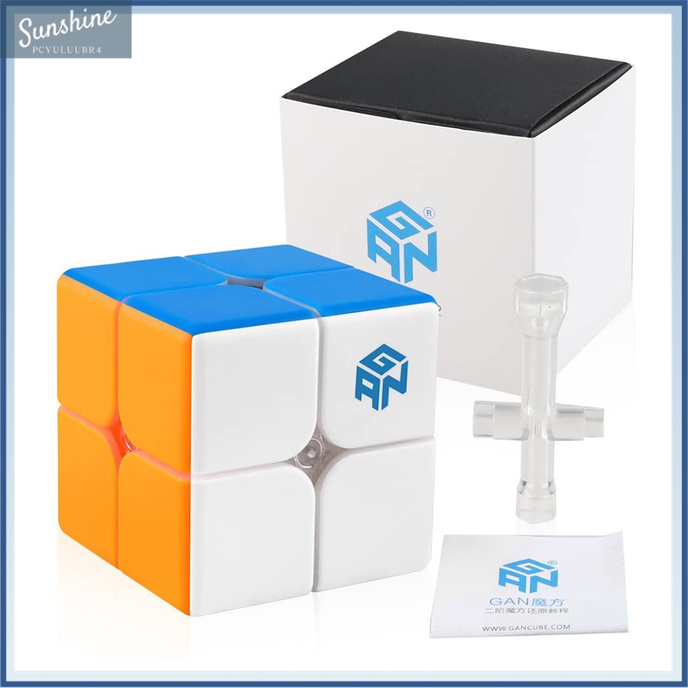 Gan 249 V2 251 V2 2x2 Speed Rubiks Cube ของเล่นเพื่อการศึกษาปริศนา ...