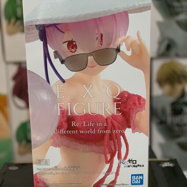แท้ มาใหม่ Banpresto Re: Zero EXQ Figure Figurine 22cm RAM REM SP Assortment vol.2 RAM ...