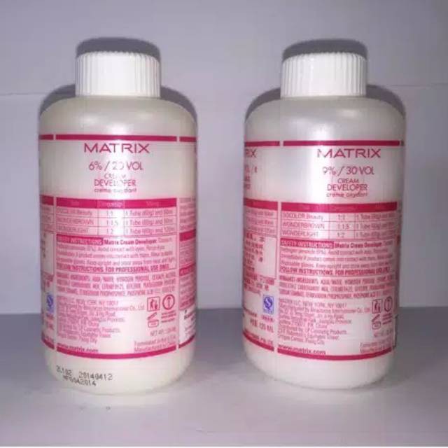Matrix Developer ผงย้อมสีผมขนาดเล็ก 135มล./ 100มล. - afifahstore23.th ...