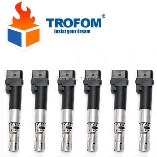 ปรับโฉม&Ignition Coil For VW CC EOS GOLF MULTIVAN PASSAT PHAETON AUDI ...