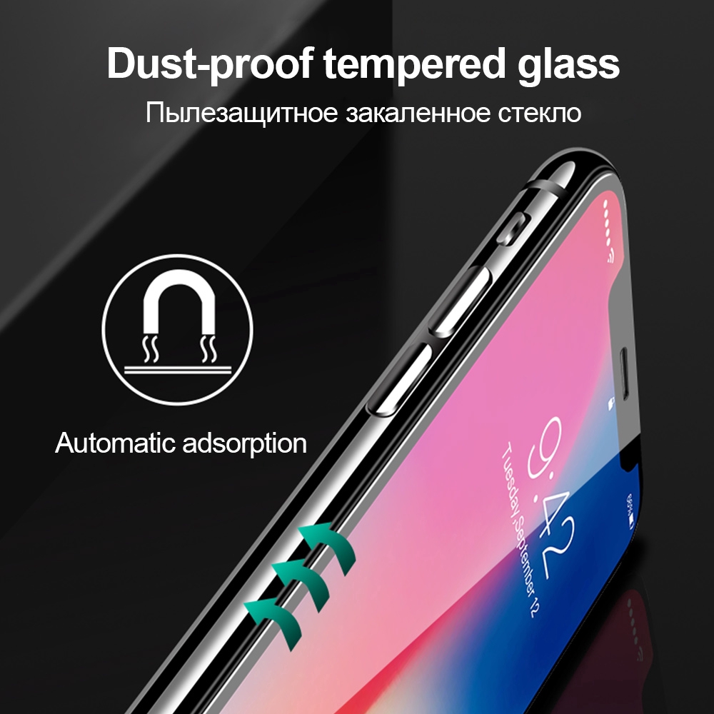 ฟิล์มกระจกนิรภัย 10 D สำหรับ iPhone XS Max XR 6s 7 8 Plus Screen Protector - better66.th - ThaiPick