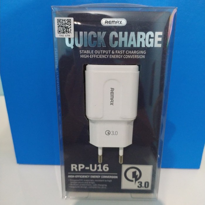 Remax อะแดปเตอร์ชาร์จ Usb Port Rp-U 16 3 A ชาร์จอย่างรวดเร็ว ...