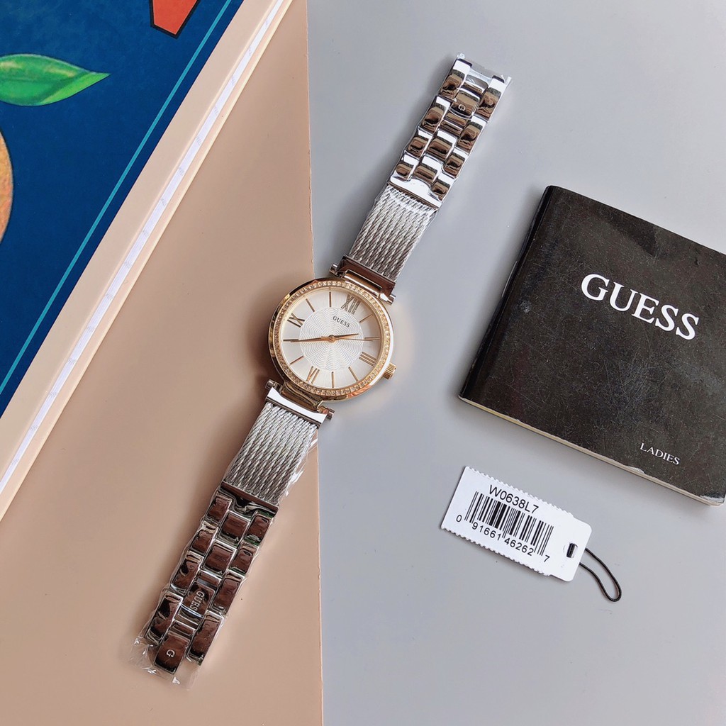 Guess นาฬิกาเพชรแท้ W0638L2 W0638L3 W0638L4 W0638L5 W0638L7 สำหรับ ...