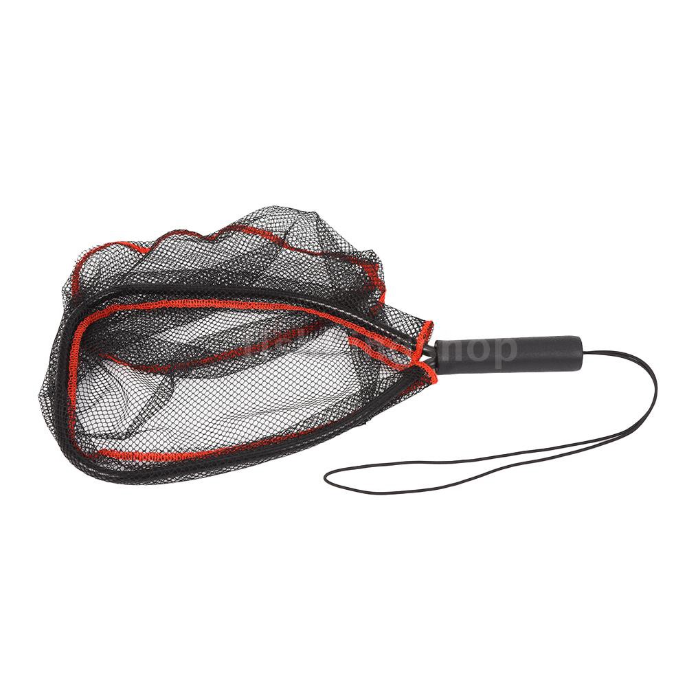 【FHYP】Aluminum Landing Nets Catch and Release Net Fish Saver Nylon Mesh ...