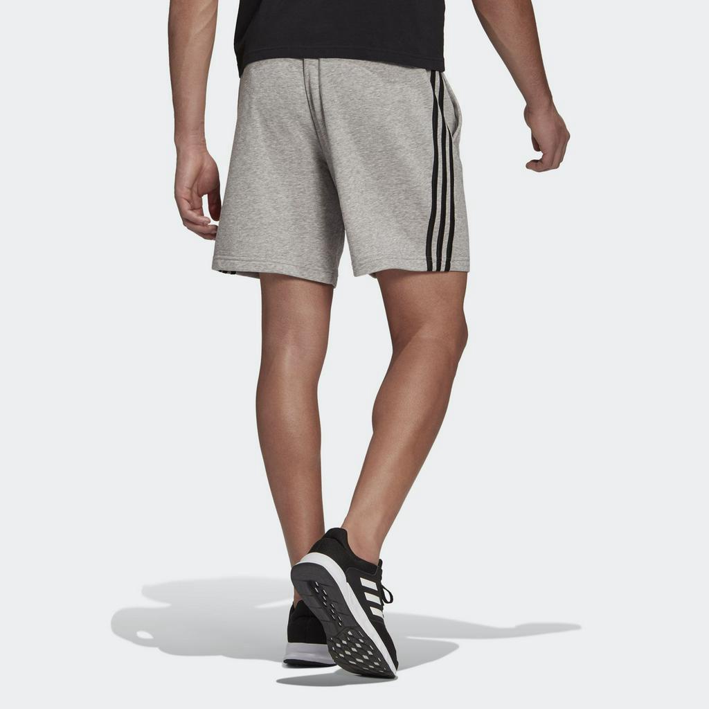 adidas Essentials French Terry 3-Stripes Shorts ผู้ชาย สีเทา GK9599 - e4ya5pphh6u3_oy6tf0j8trtwn ...