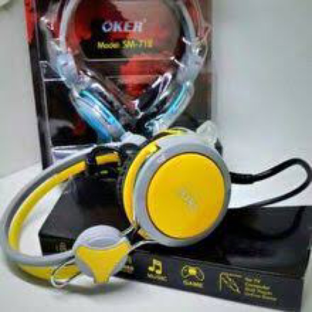 หูฟังคอมพิวเตอร์ oker-712 | Shopee Thailand