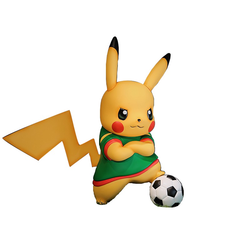 โมเดลวันพีชPokémonฟุตบอล Pikachu มือสำนักงานรุ่นเครื่องประดับ Ronaldo ...