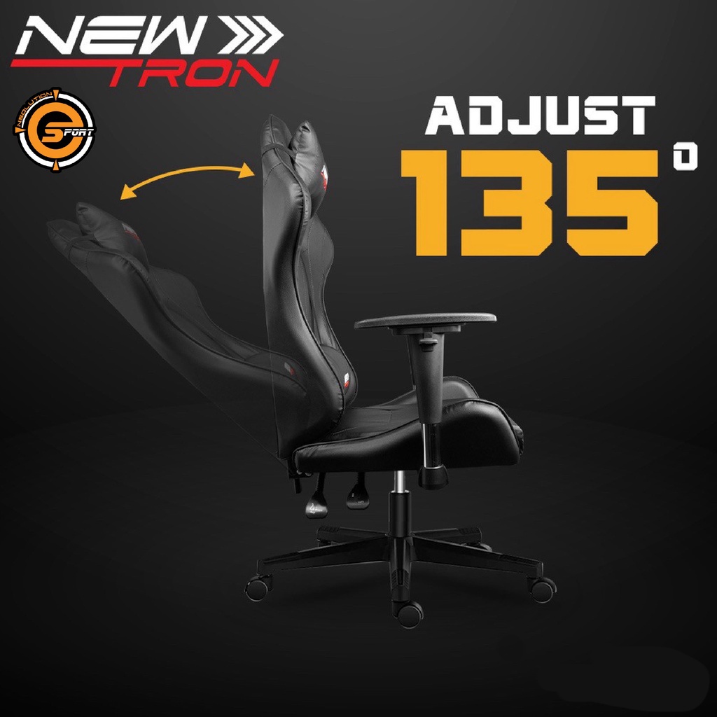 Neolution E-Sport Newtron รุ่น G909 Black,Pink / เก้าอี้เล่นเกม Arthena ...