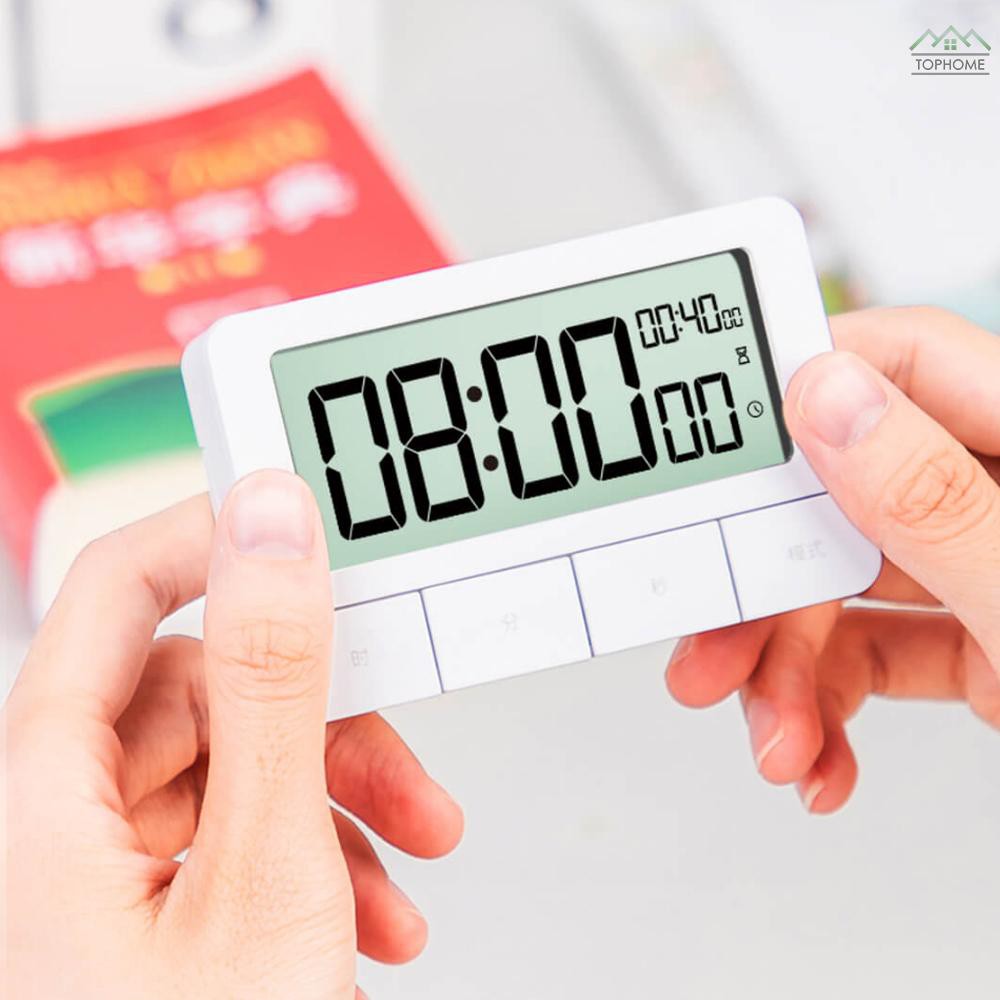 Deli Multifunctional Timer Digital Kitchen Timer with Big Digits ...